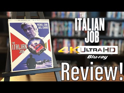 The Italian Job (1969) 4K UHD Blu-ray Review!