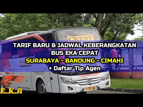 Tarif Baru Surabaya Bandung Patas Eka Cepat