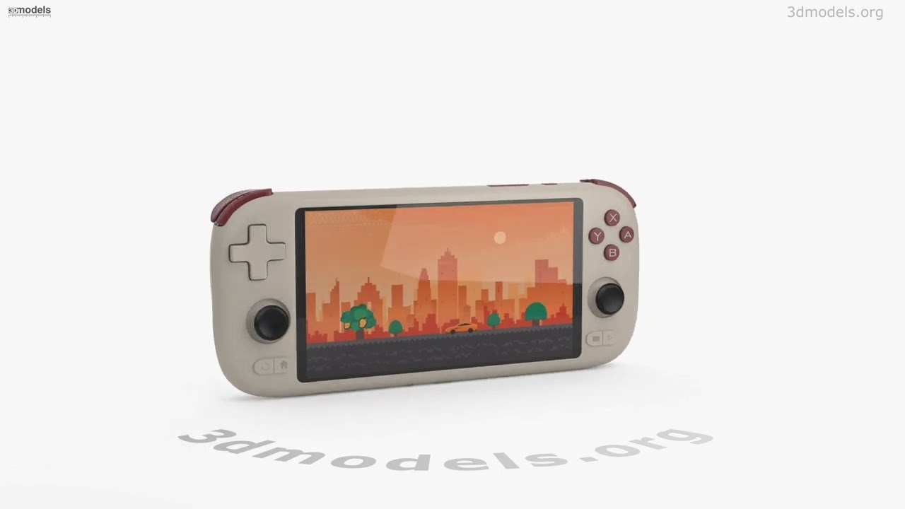 Mangmi Air X Retro 3D model by 3DModels.org