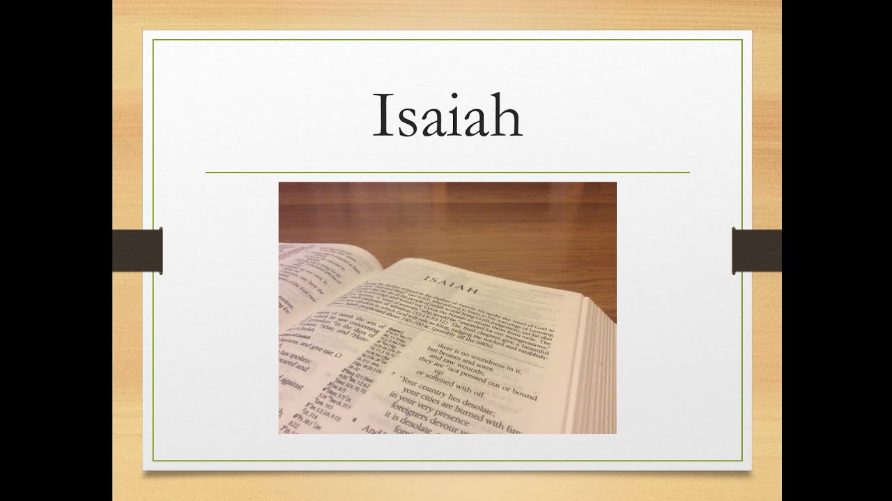 Wednesday Night Bible Study - Isaiah 52:13-53:12