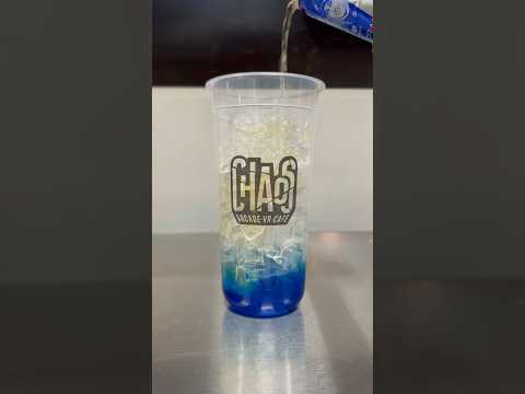 Sometimes you can’t beat a classic - Blue Raspberry Red Bull Italian Soda #spokane #chaosarcade
