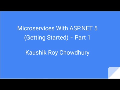Learn Microservices With ASP NET 5 Getting Started Part 1 - Mind Luster