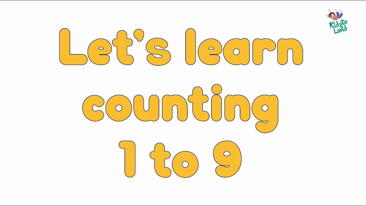 Let's Learn Numbers 1 to 9