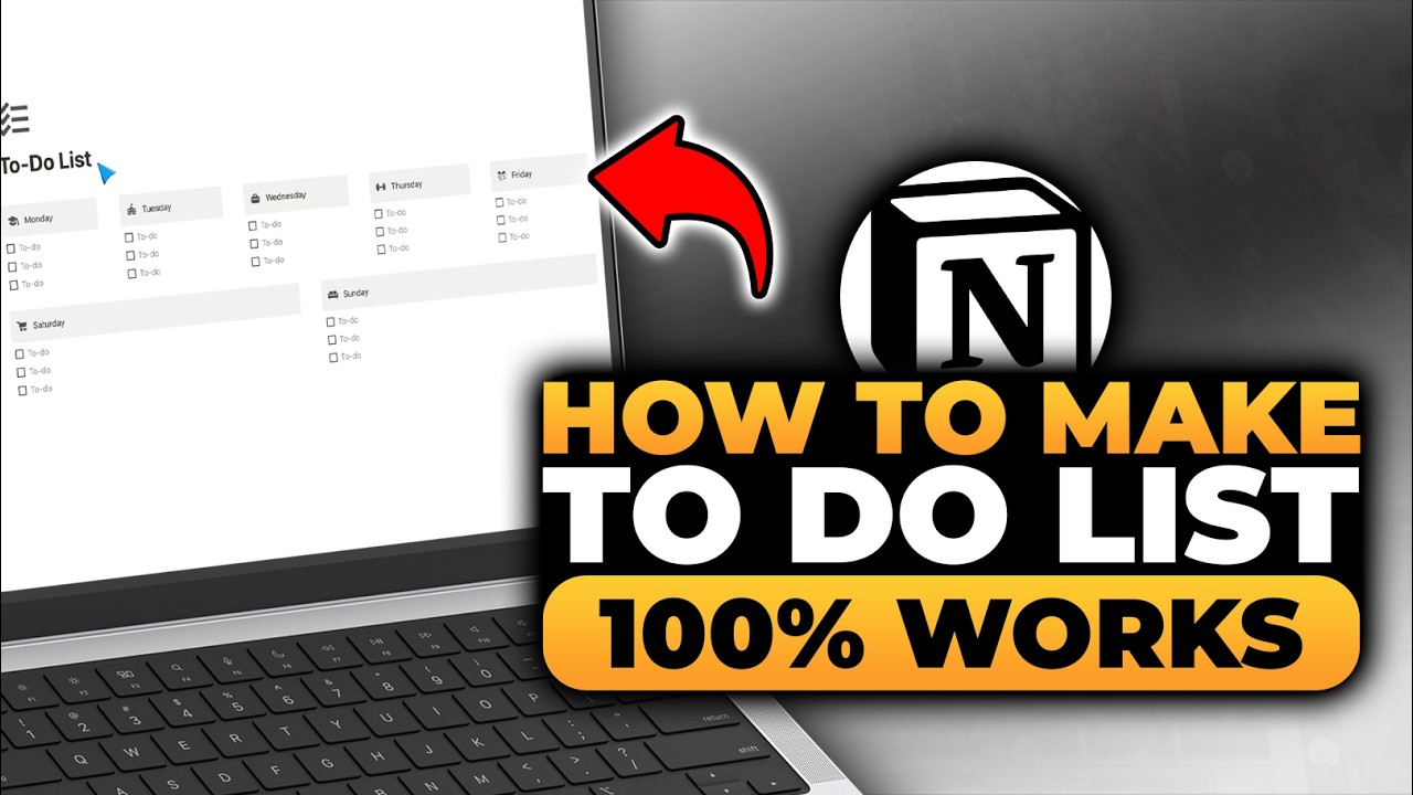 How To Make To Do List Notion (FAST & EASY) | 100% WORKS | NO Yapping! | Notion To Do List