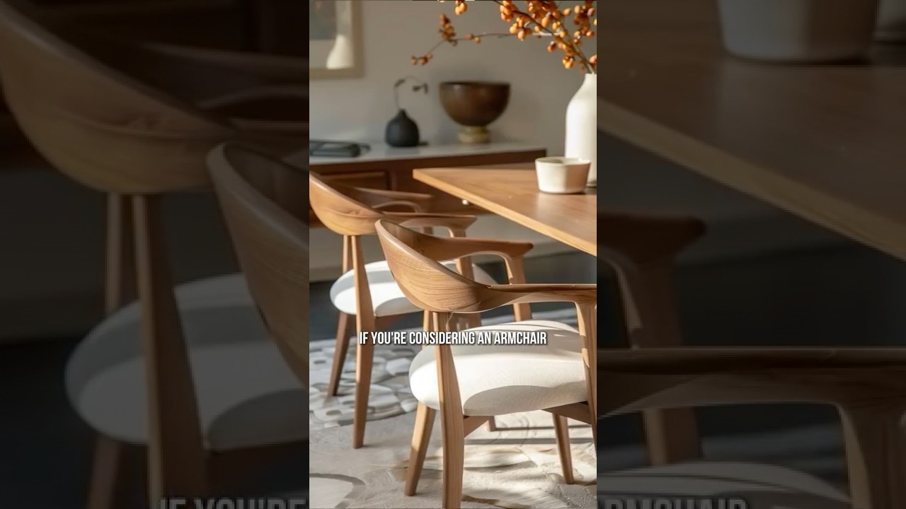 How to Choose the Perfect Dining Chairs | Interior Designer Rules You Need to Know #homedecor #home