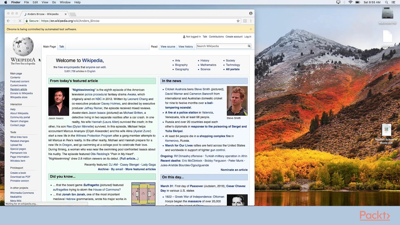 Beginning Selenium WebDriver Testing in Python : Implementing Locators Using Python | packtpub.com