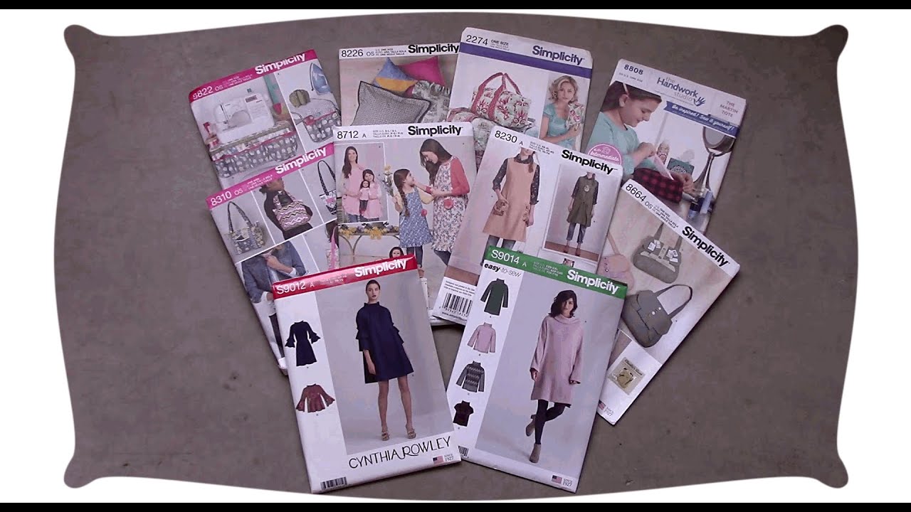 Simplicity Sewing Pattern Haul- June 2020