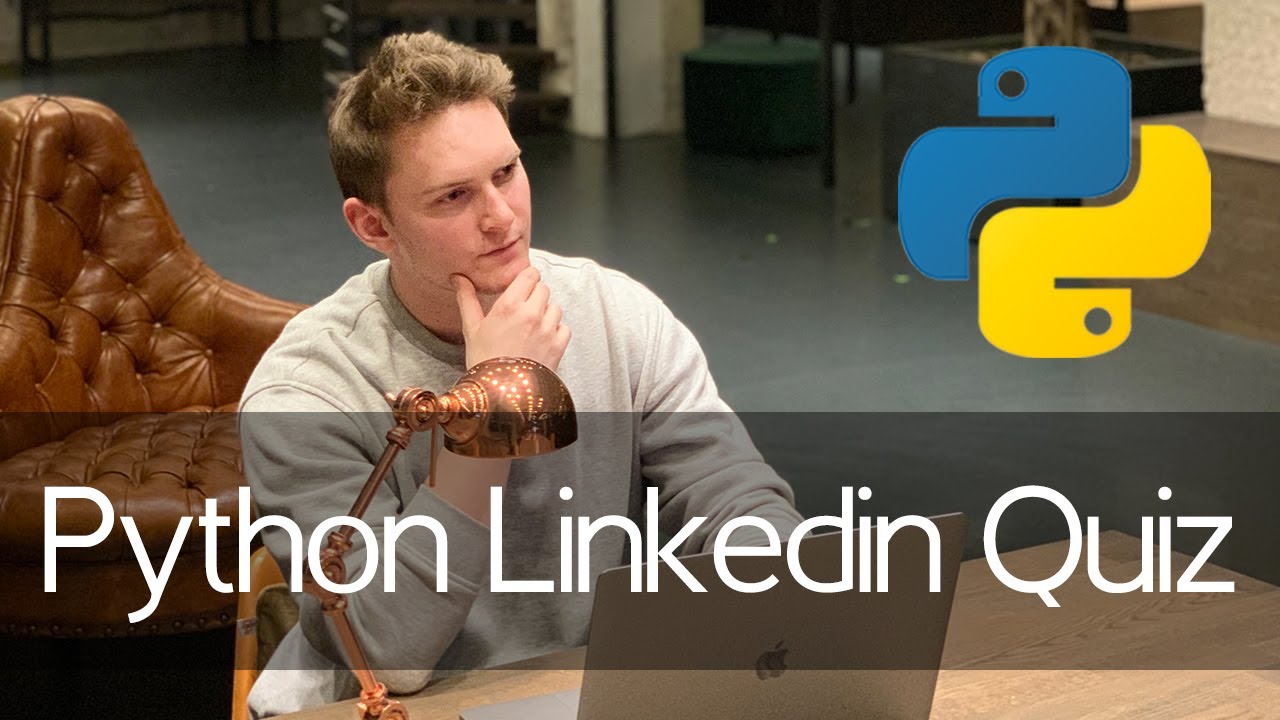 I made a Python Linkedin Quiz
