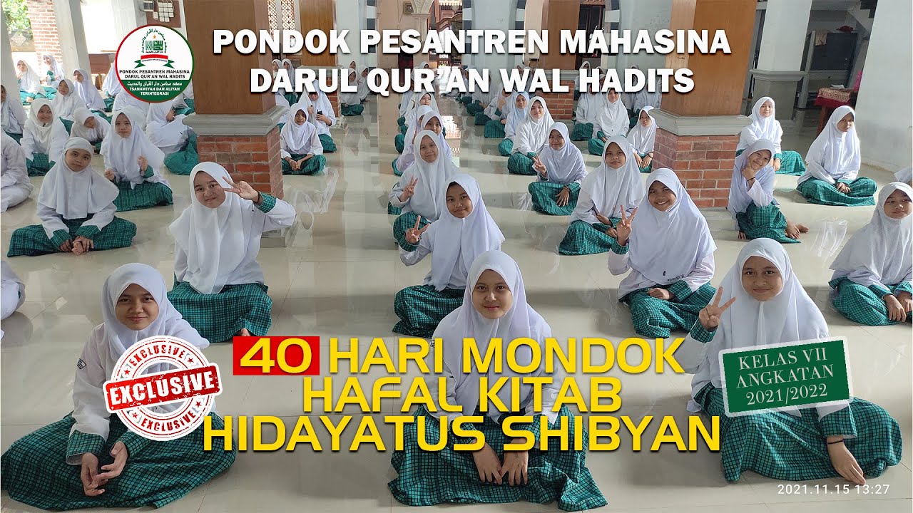 Home - Pondok Pesantren Mahasina Darul Qur'an Wal Hadits