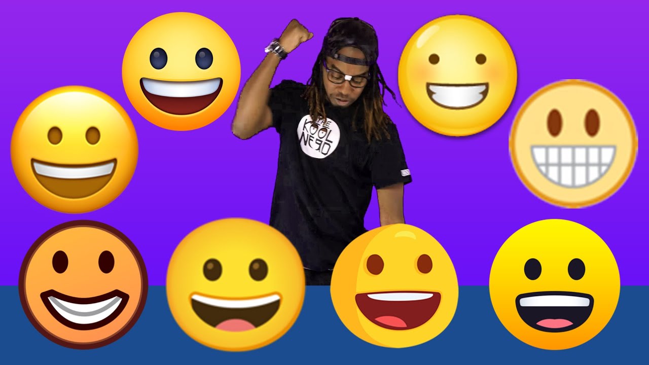 Nerd Smash Mash Up - Smile Emojis