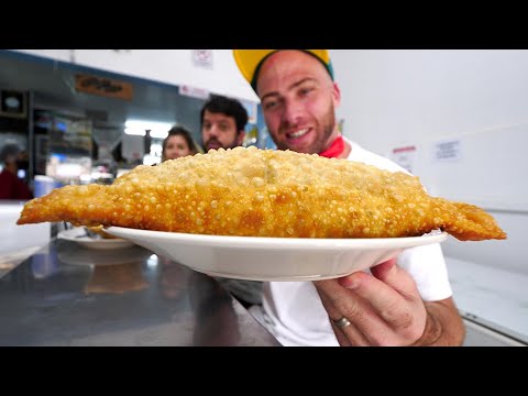South BRAZILIAN STREET FOOD Tour!! Endless Pasteles + Hot Dog | Curitiba, Brazil