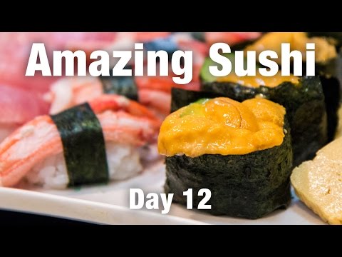 BEST Sushi So Far In Osaka and a Quick Visit to Nara - Japanese Food Travel in Osaka!