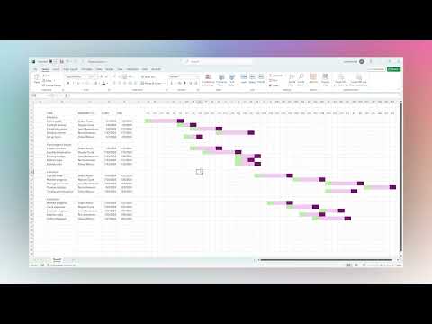 Gantt Chart Template: How to Use Gantt Charts in Excel