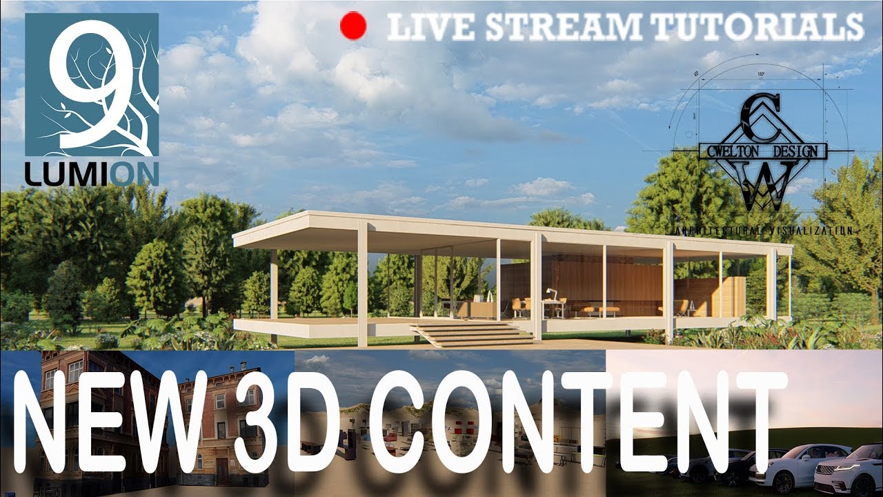 New 3D content in Lumion 9