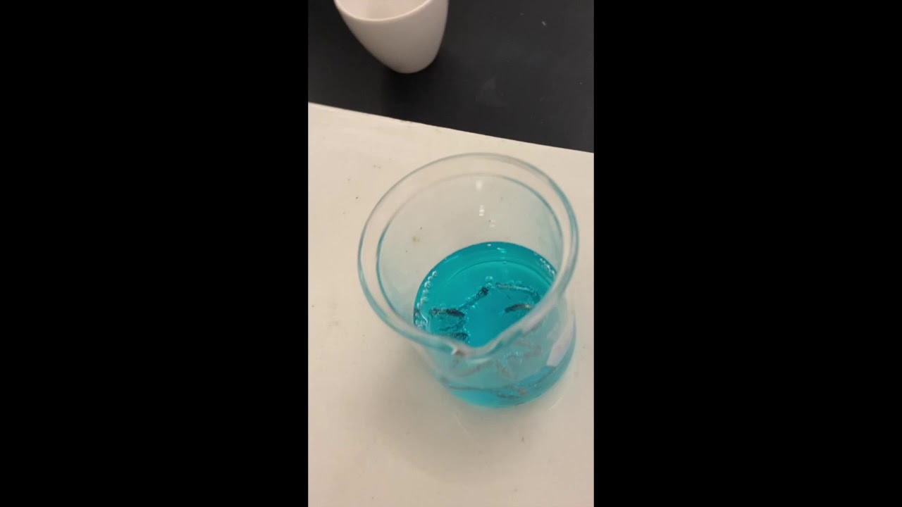 Experiment 4: Determination of a Chemical Formula