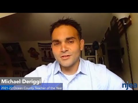 Michael Deriggi: New Jersey's 2021-22 Ocean County Teacher of the Year