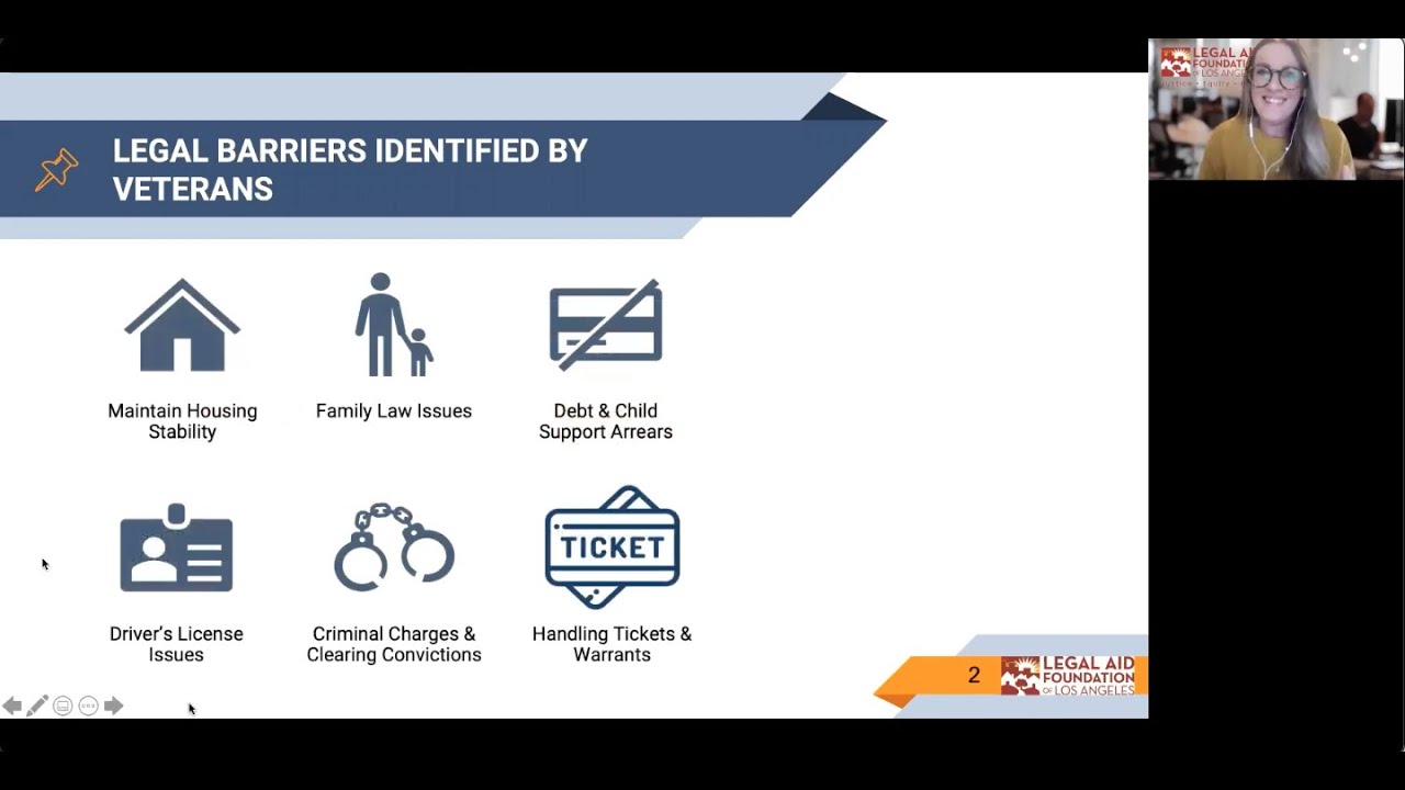 Veteran's Civil Legal Issues and Solutions - Bob Woodruff Foundation