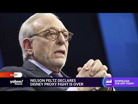 Nelson Peltz declares the end of Disney proxy fight