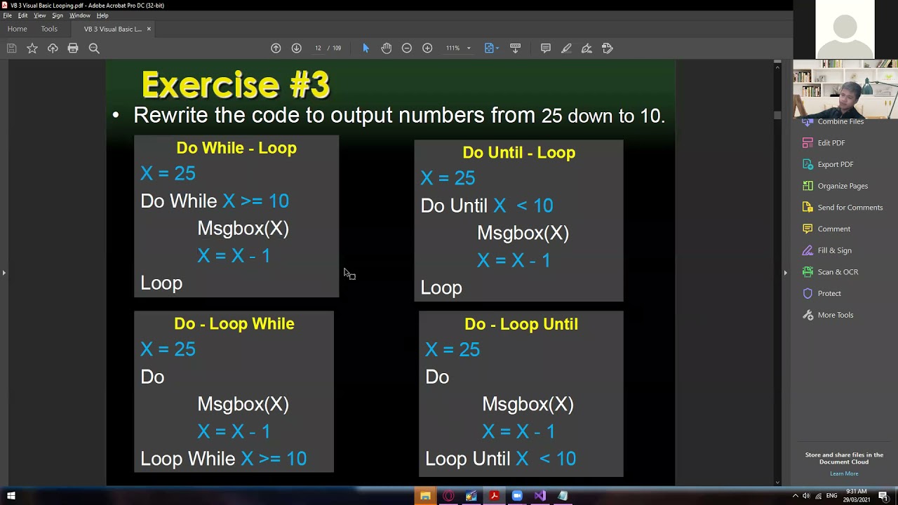 COMPFP - Visual Basic Looping (Part3)