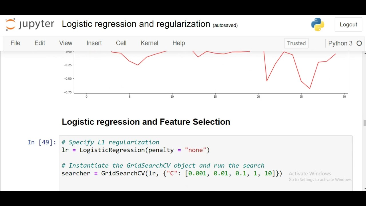 Logistic regression and regularization | Linear Classifiers in Python