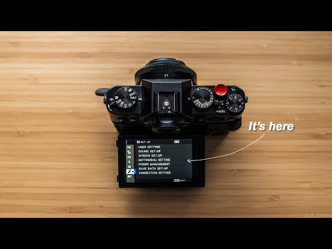 Fuji X-T30 II: Settings guide (16759615)