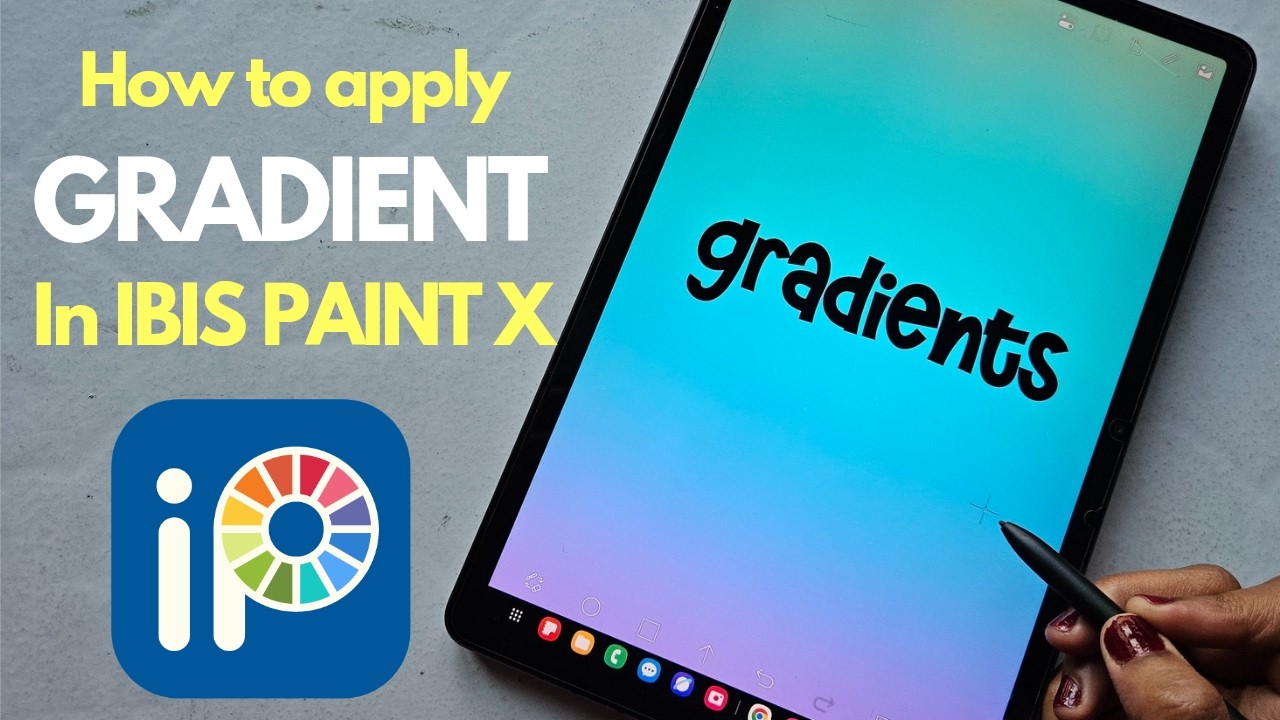 Gradient  Tool in IBIS paint x | How to apply gradient in IBIS paint x