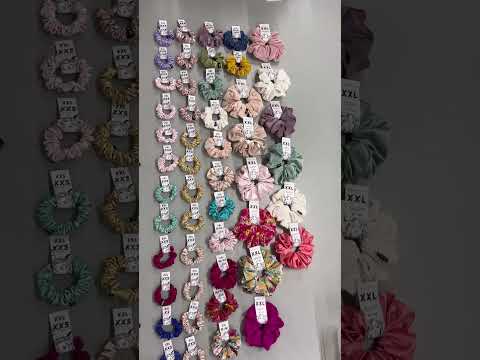 Pack 75 XXL Scrunchies ✨Wholesale Order ✨ ASMR Packing Small Business 📦 SALON YOU BELLEVILLE 💕