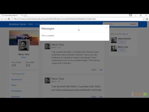 Learn Bootstrap 4 Projects Message View | packtpub com - Mind Luster