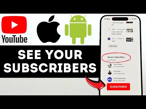 How To See Your Subscribers On YouTube Mobile (2025)