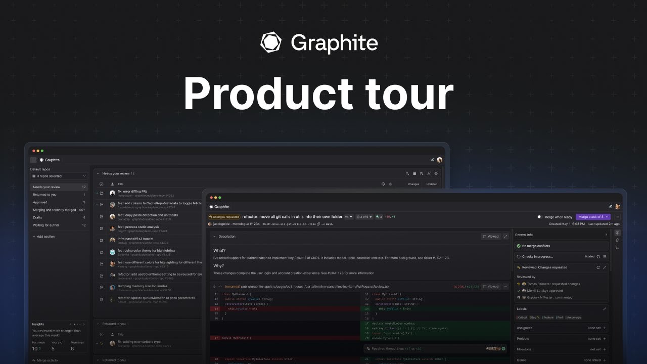 Graphite product tour
