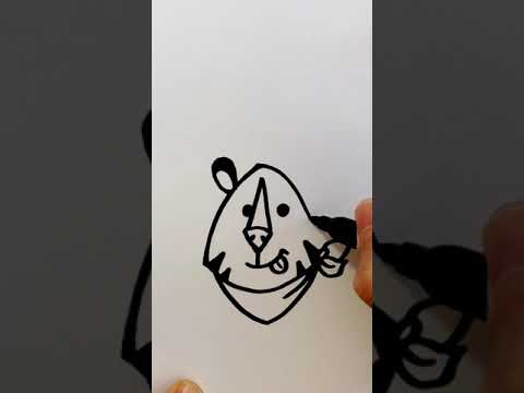 Tony the Tiger - How to draw