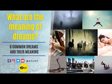 What is the meaning of dreams? | 6 Common Dreams and their Meanings