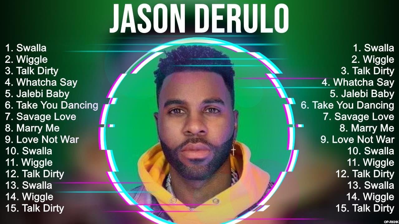 Jason Derulo Greatest Hits ~ The Best Of Jason Derulo ~ Top 10 Pop Artists of All Time