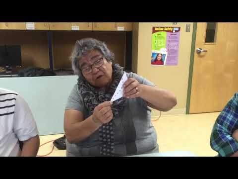 Nora Atlookan discusses her mother and the art of Birch Bark Biting - Part 2