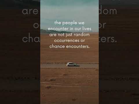 Destiny or Coincidence / The Meaning Behind Chance Encounters #shorts