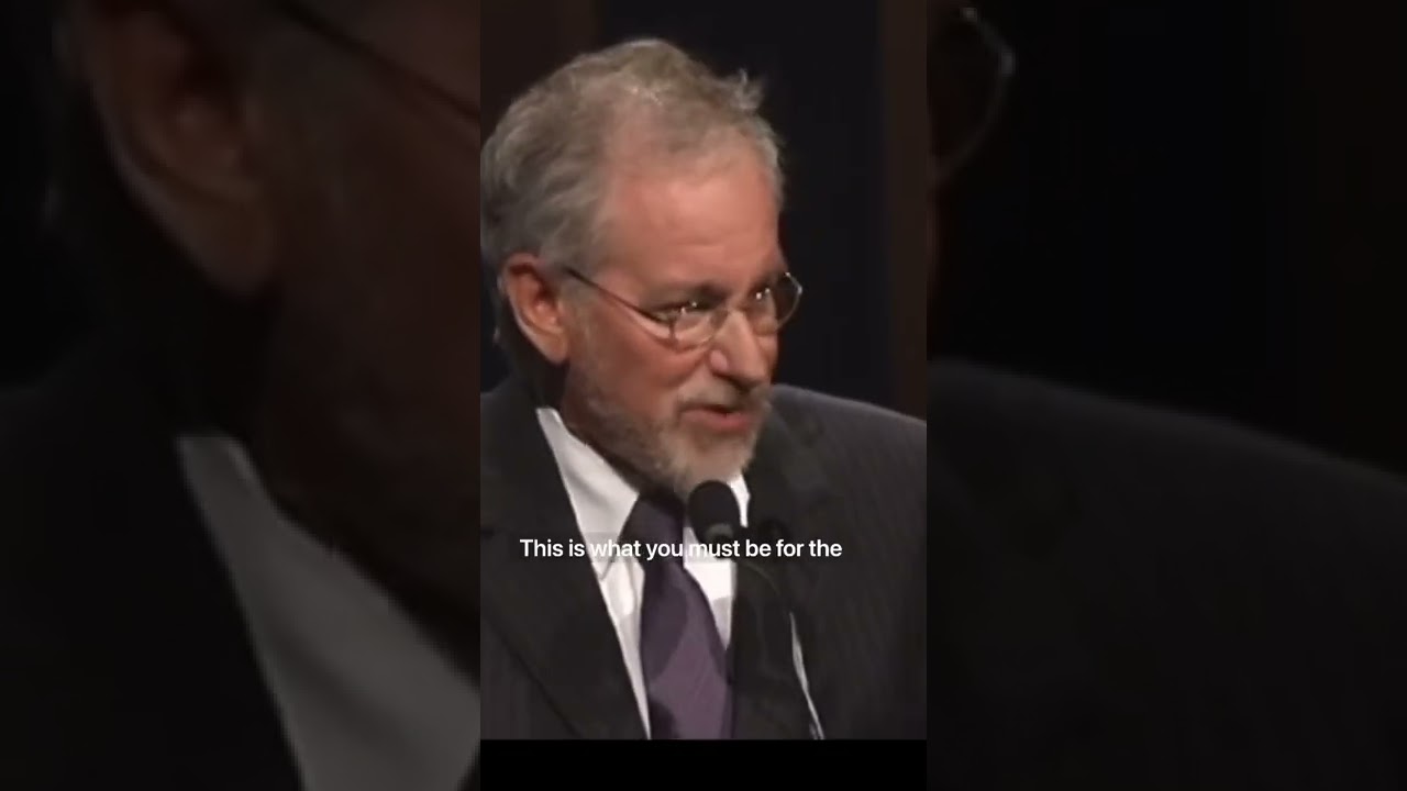 “You shouldn't dream your film, you should make it!” - Steven Spielberg