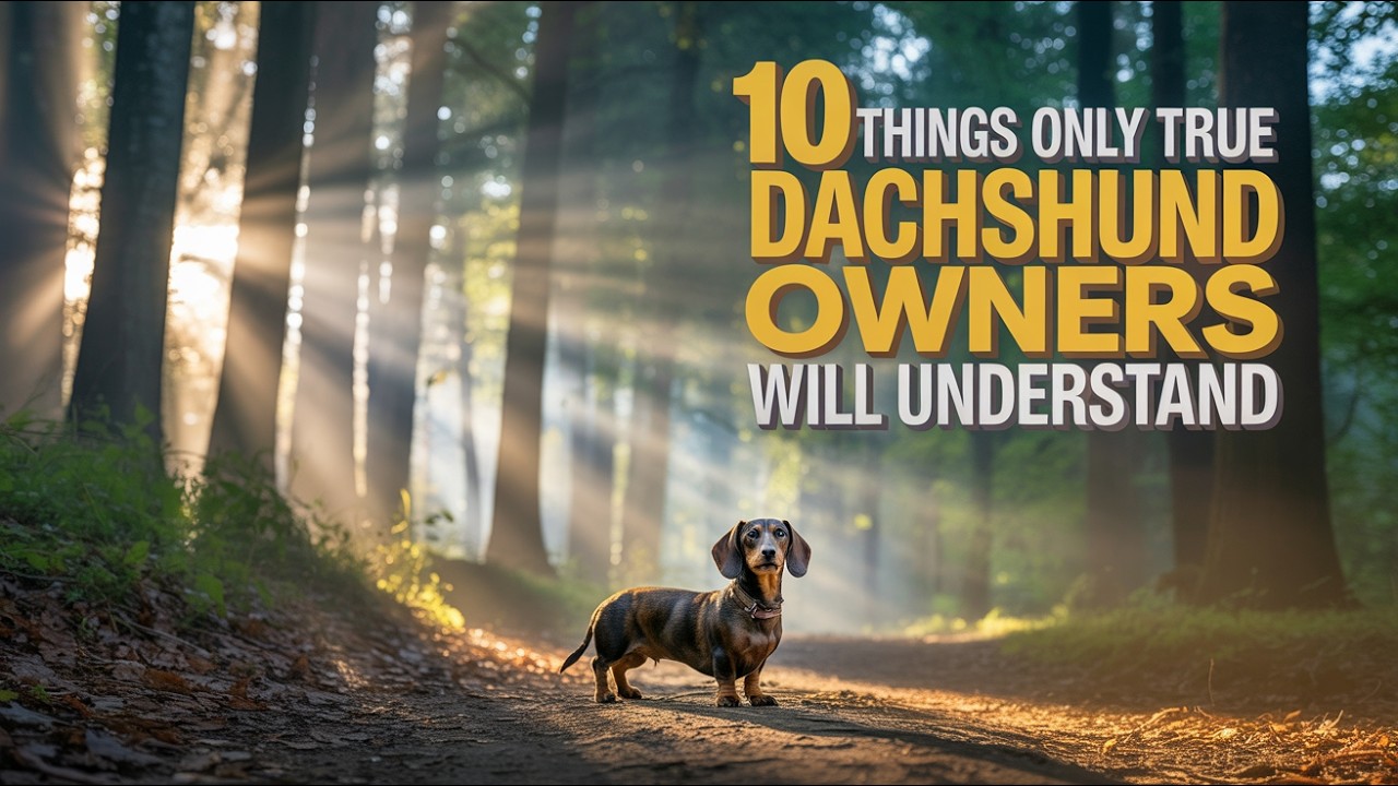 10 Things Only TRUE Dachshund Owners Will Understand