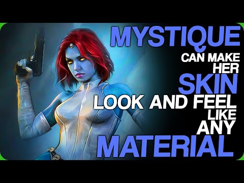 Wiki Weekdays | Mystique Can Make Her Skin Look And Feel Like Any Material
