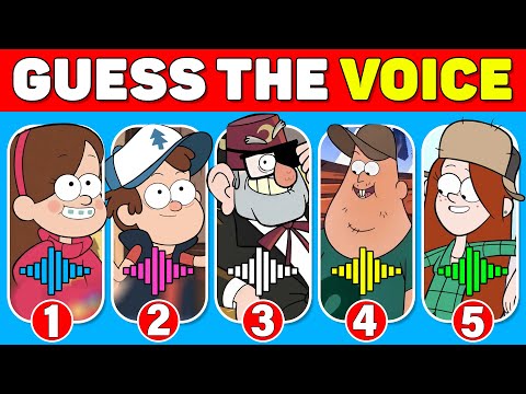 Guess the GRAVITY FALLS Characters by Their Voice - Quiz for Fans!