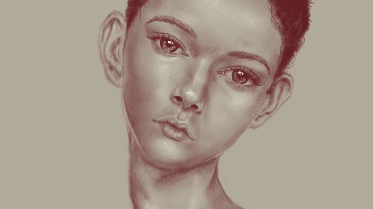 Marina Nery 2nd Procreate Sketch