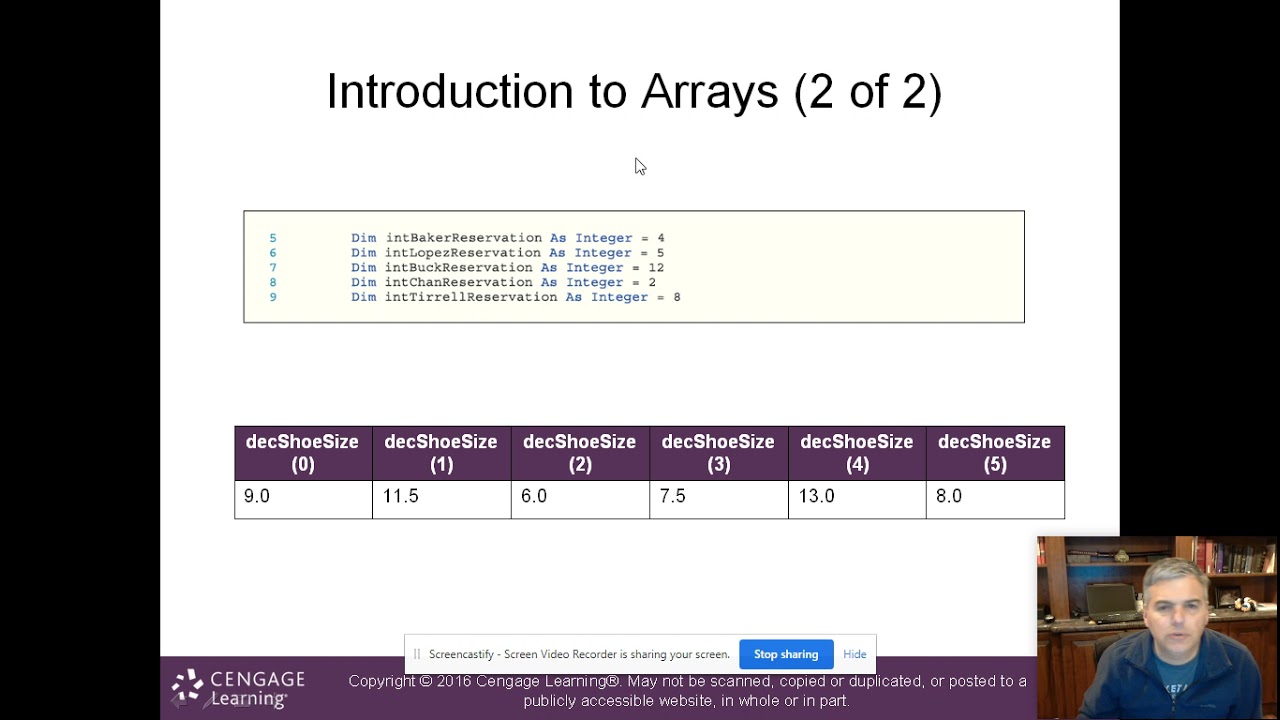 Visual Basic Chapter 8 Presentation