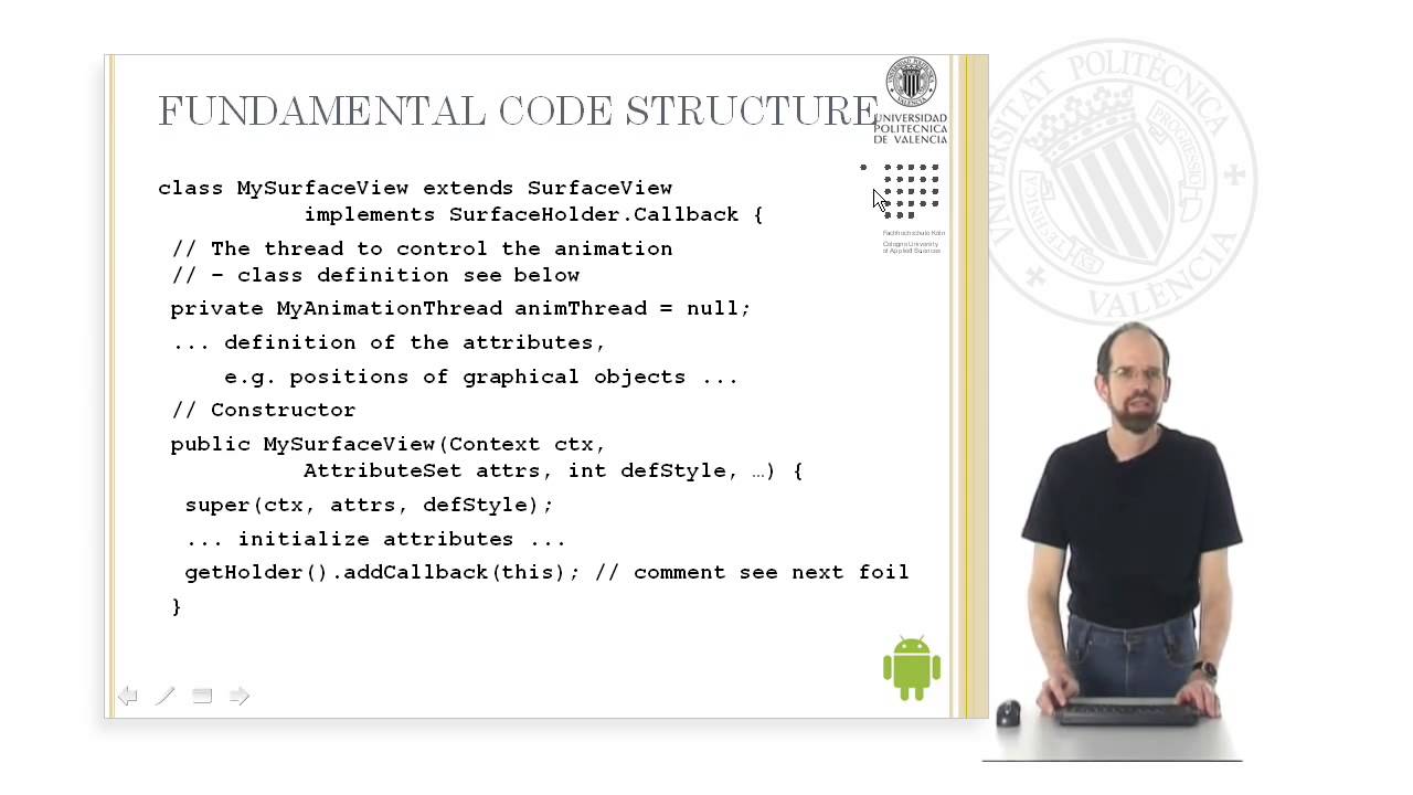 Animations with SurfaceView in Android | 8/12 | UPV
