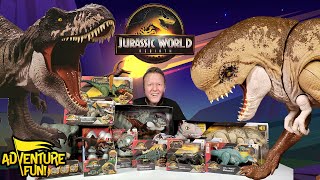 Jurassic World Rebirth Official Movie Trailer Toy Action Figures Jurassic Toys AdventureFun!