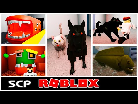 SCP Games and SCP Monsters 2023 Part 1 - Roblox