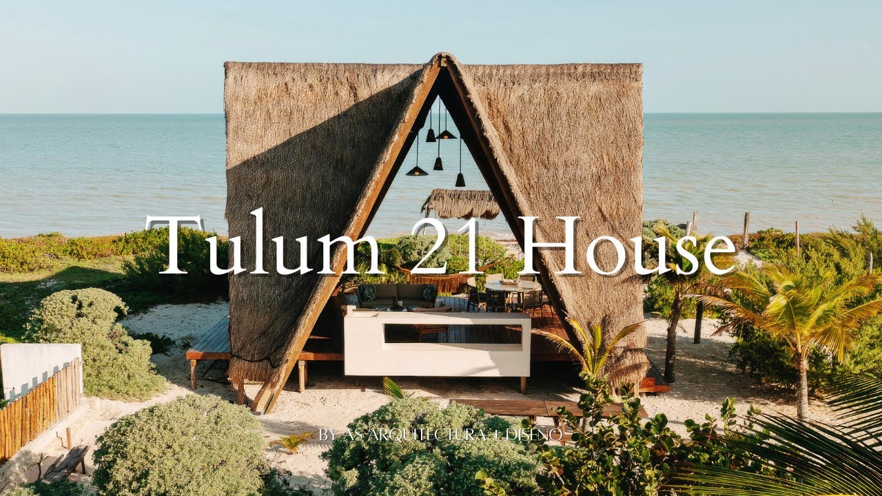 Modern Mexican Retreat | A Sustainable Beach House | Tulum 21 House