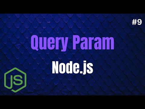 How to Use Query Param in Node js