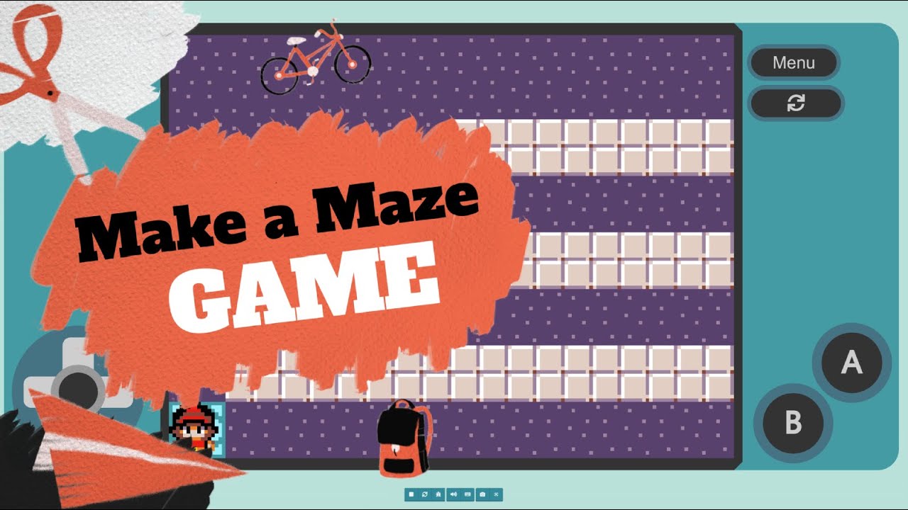 MakeCode Arcade - Create a Maze Game!