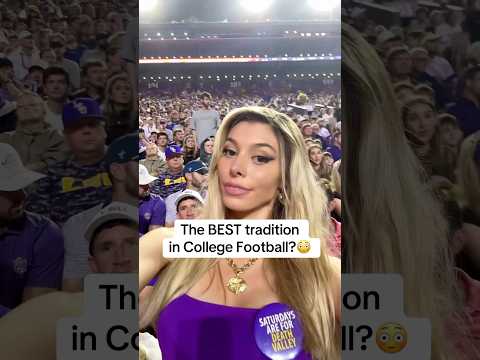 LSU Football Tradition is CRAZY๐คฏ๐ #shorts