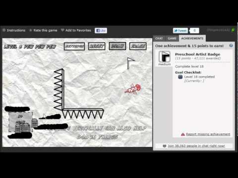 Reach the flag in Draw Play 3 | Free Games