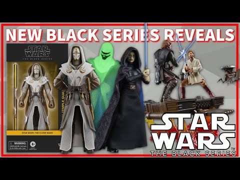 Huge Black Series Reveals! Anakin & Obi-Wan Duel 2 Pack! Jedi Temple Guard, Barriss Offee & More!